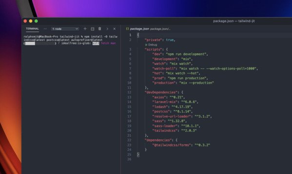Tailwind Css Jit Laravel Mix | RJS