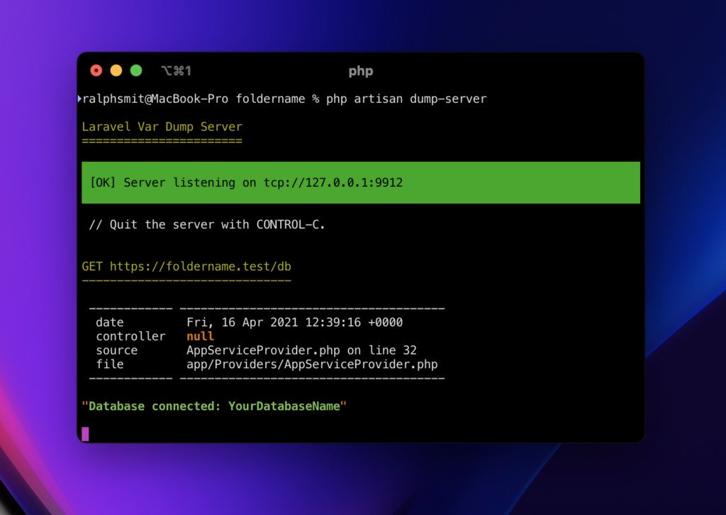 How To Check Your Laravel Database Connection RJS