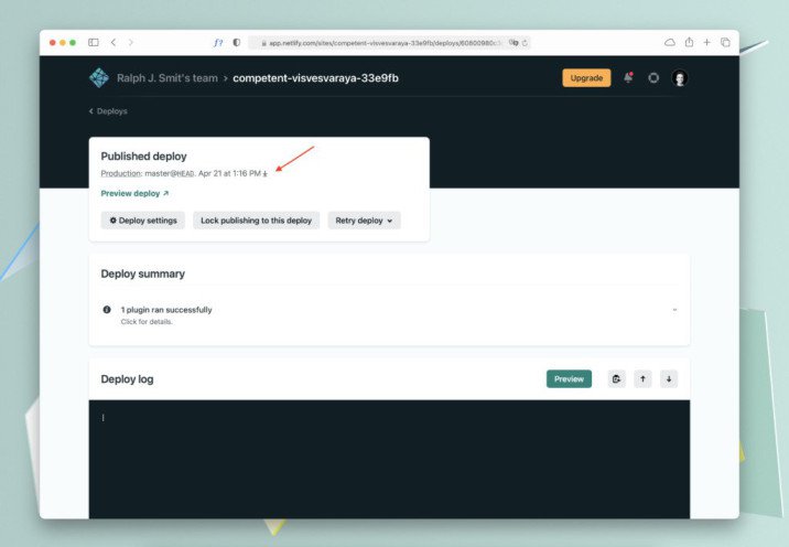 Download Netlify Build | RJS
