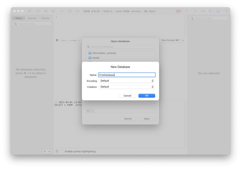 Set Up Dbngin Tableplus | RJS